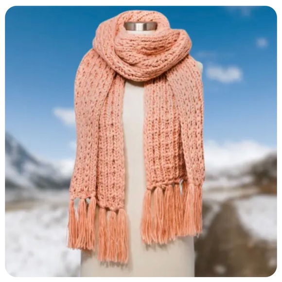 Universal Thread | Accessories | Universal Thread Hand Knit Light Pink ...